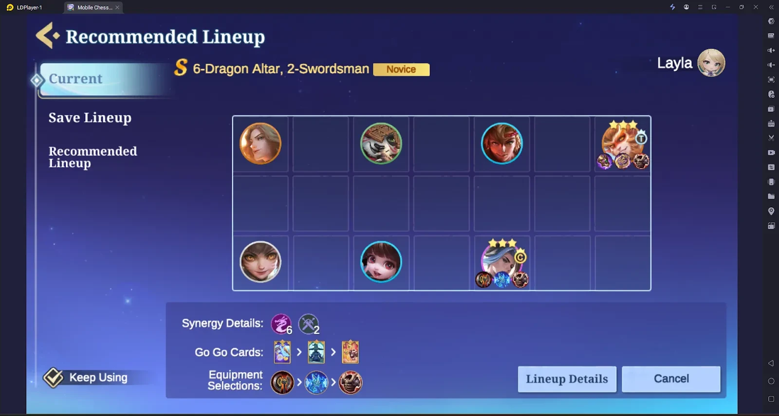 Rekomendasi Equipment untuk Hero 4 Gold MCGG - Build Tim