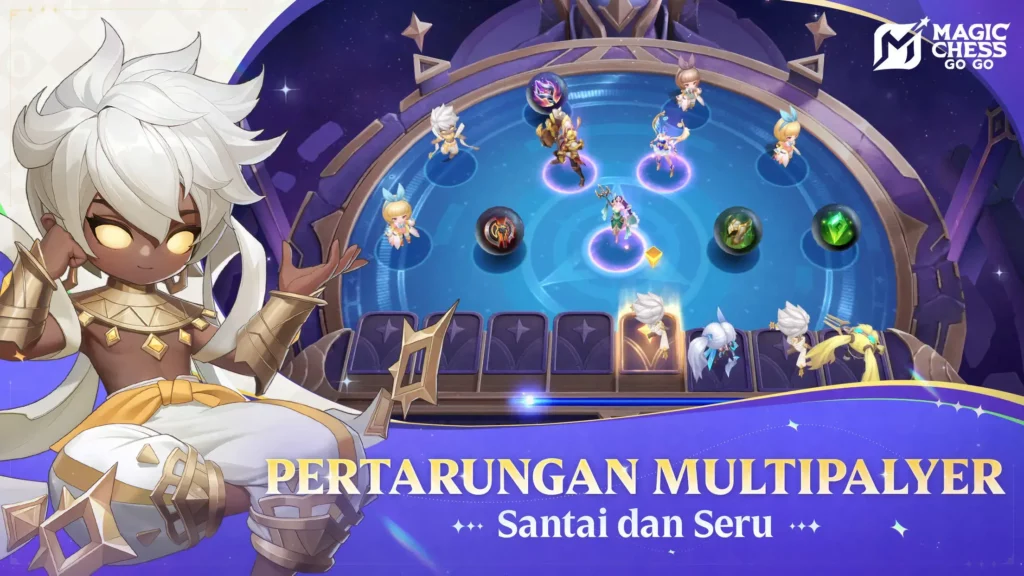 Magic Chess: Go Go - Game Auto Battler Strategis di Land of Dawn