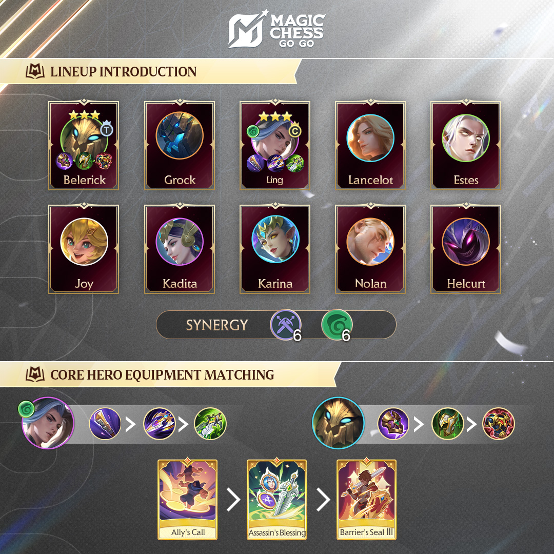 Panduan Main Sinergi Weapon Master Magic Chess Go Go Anti Ribet Cocok ...