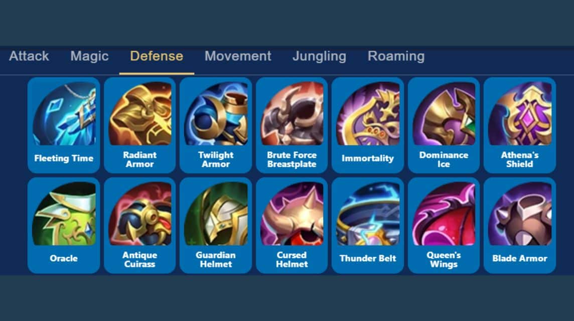 Deretan Item Defense Mobile Legends untuk Perlindungan Maksimal!