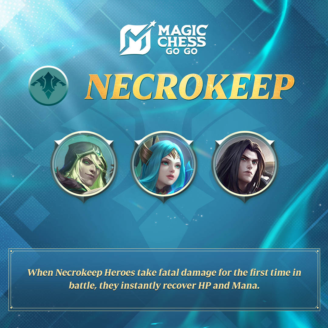 Combo Sinergi Necrokeep untuk Commander Aamon Magic Chess: Go Go ...