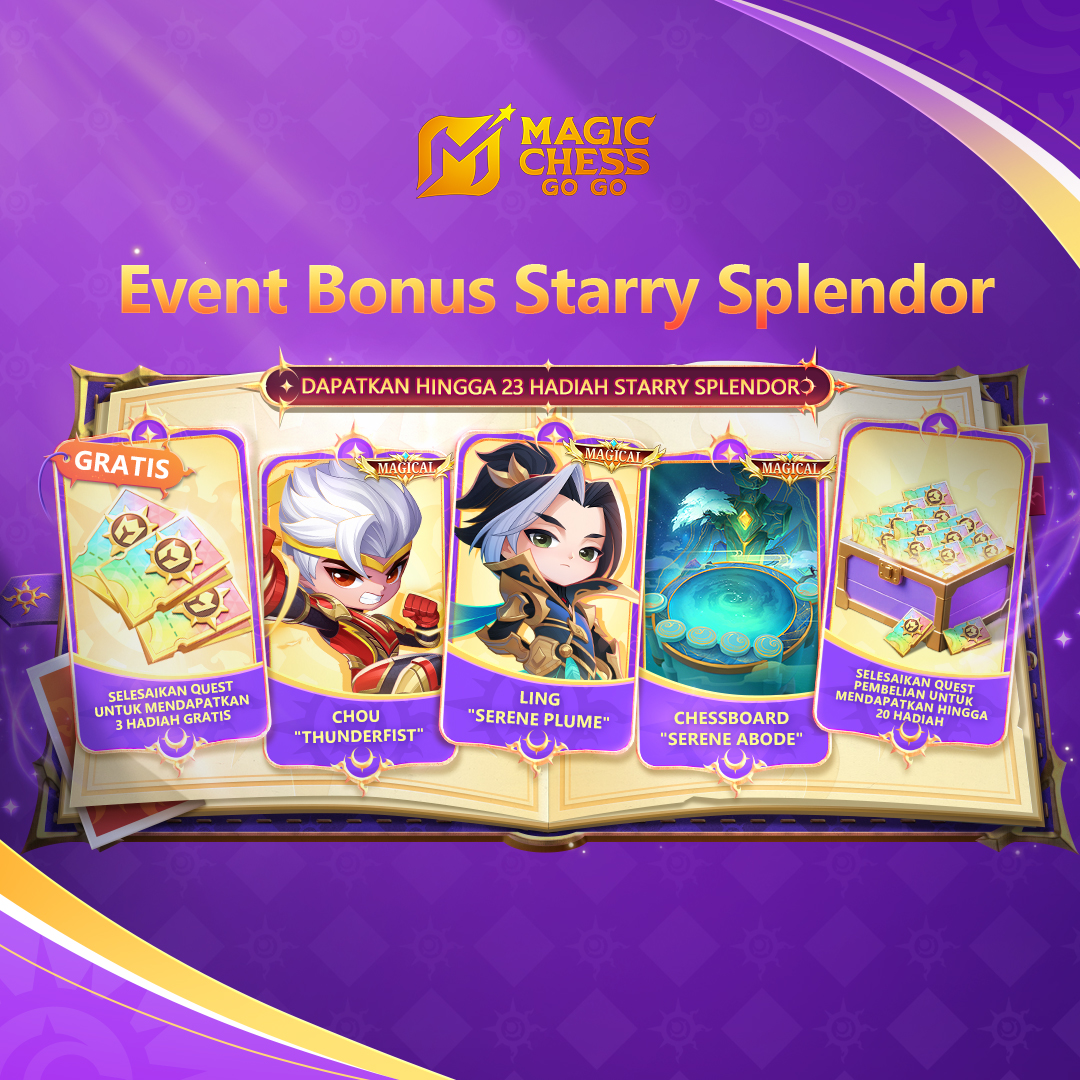 Event Terbaru dengan Promo Diamond Magic Chess Murah, Catat Pilihannya ...